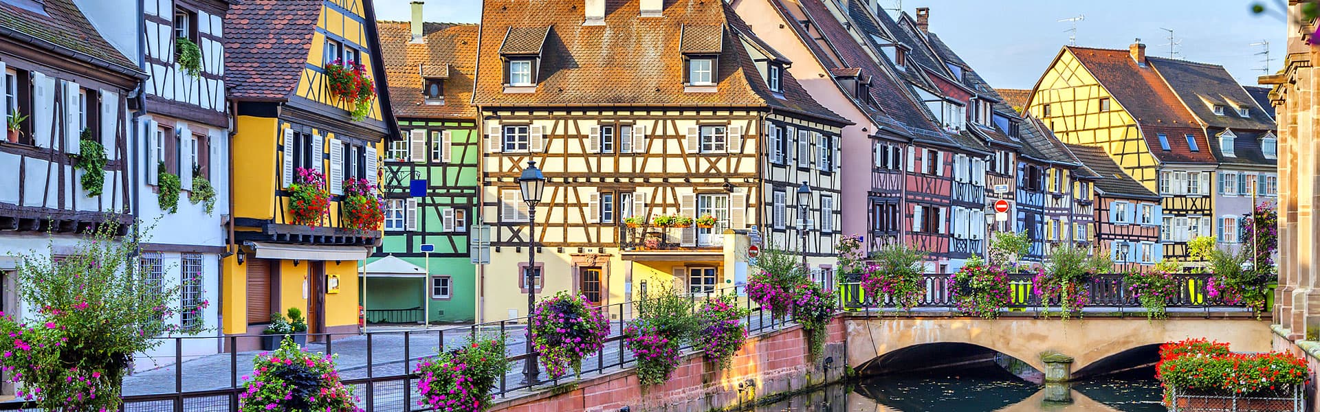 Colmar im Elsass ist bekannt durch das Unterlinden Museum